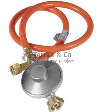 Tuyau de gaz 1 à 5 mètres | Incl. Régulateur de pression